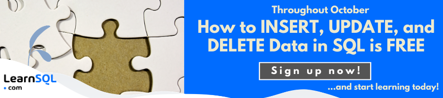 SQL Course Of The Month How To INSERT UPDATE And DELETE Data In SQL LearnSQL