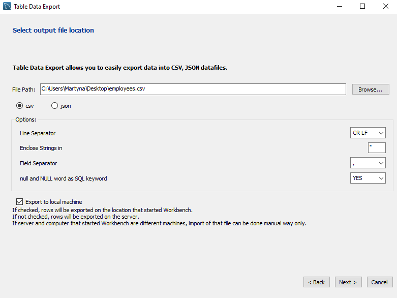 How To Export Data From MySQL Into A CSV File LearnSQL